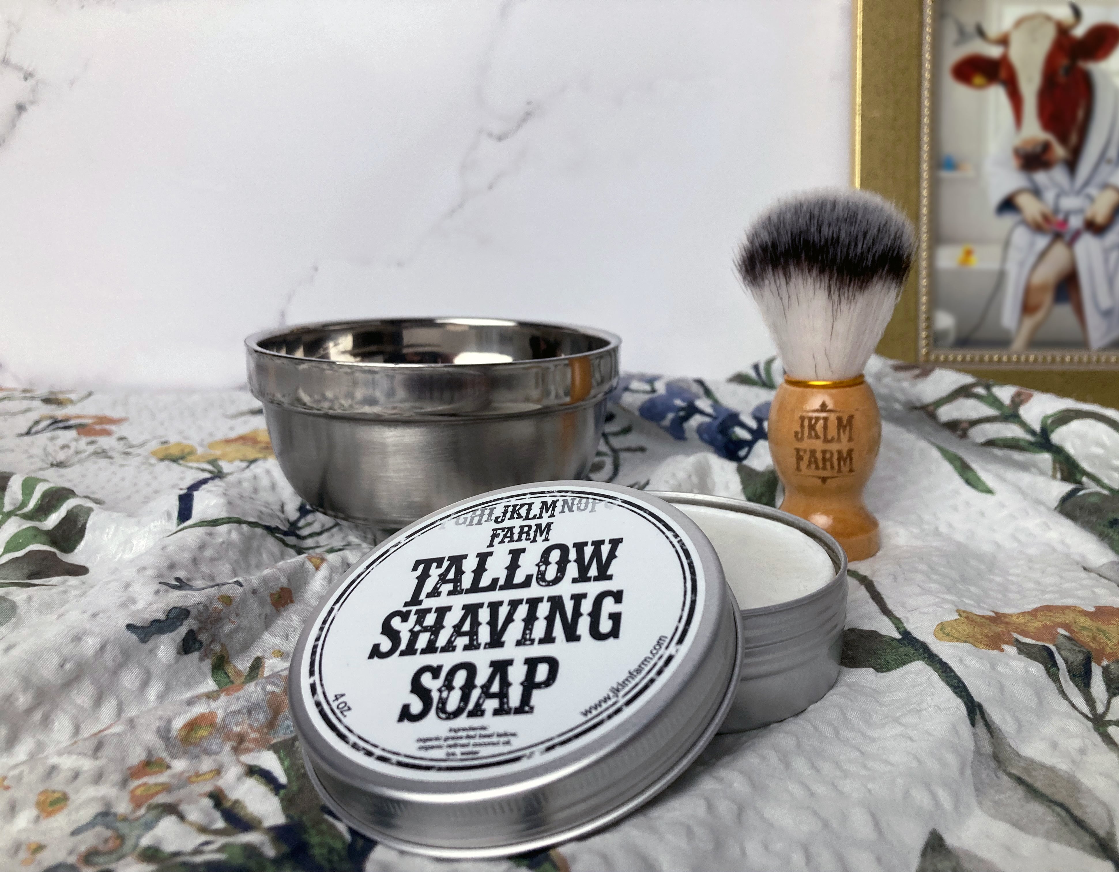 Tallow Shaving Soap – jklm farm