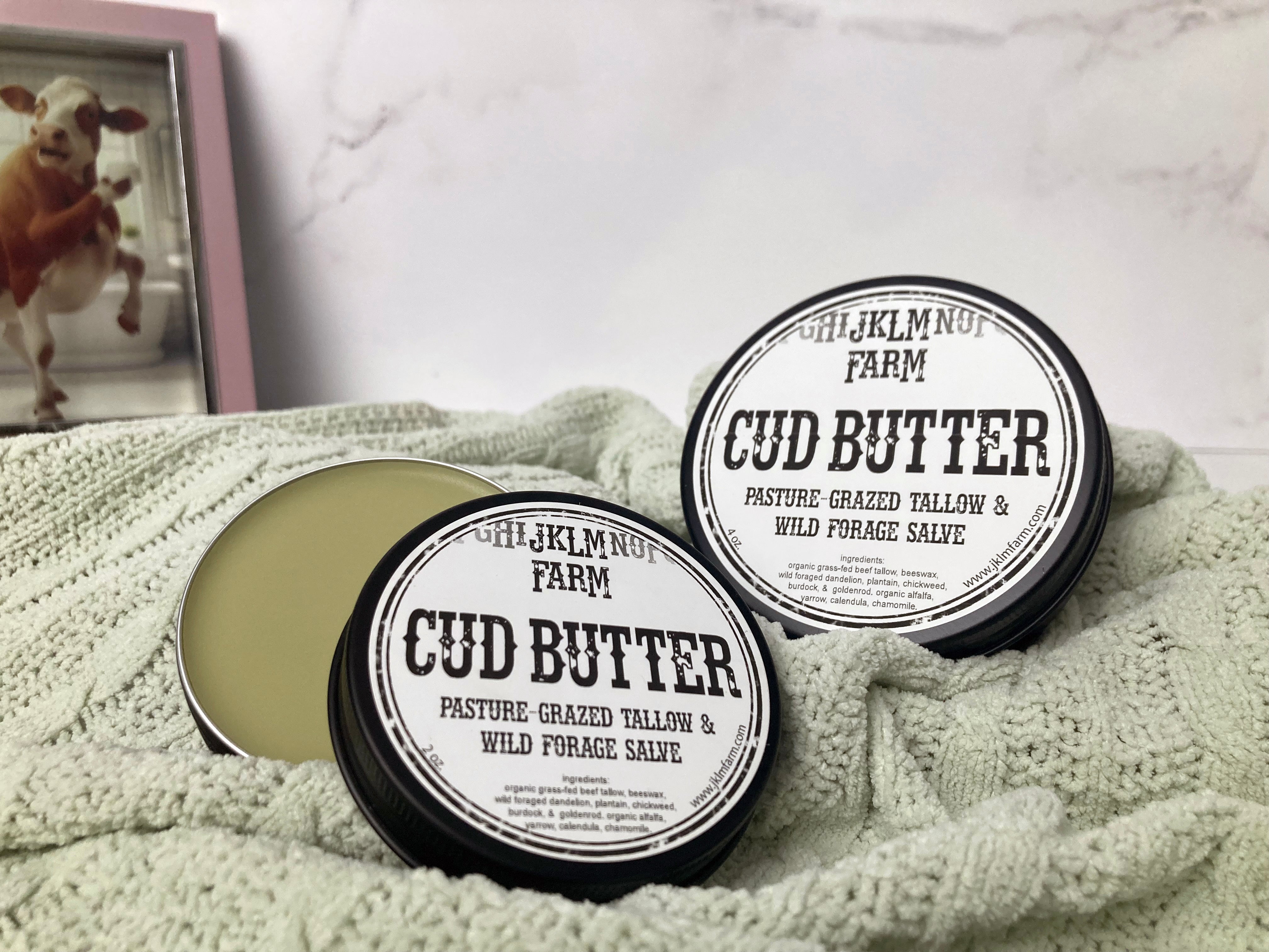 Cud Butter - Pasture-Grazed Tallow & Wild Forage Salve – jklm farm